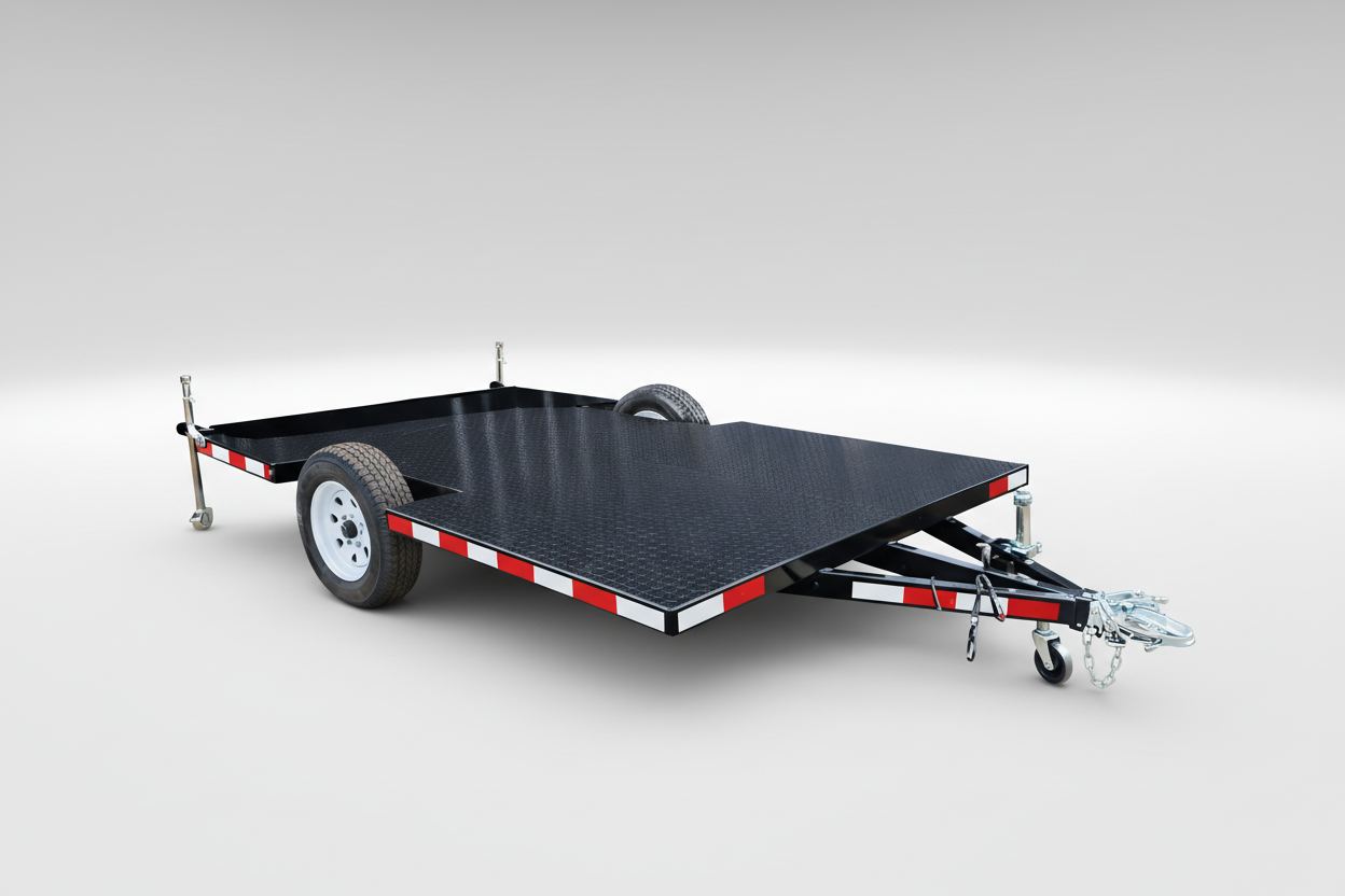 Carro de Arrastre Plano 1.000 kg – Plataforma Metálica 3 × 2 m ...